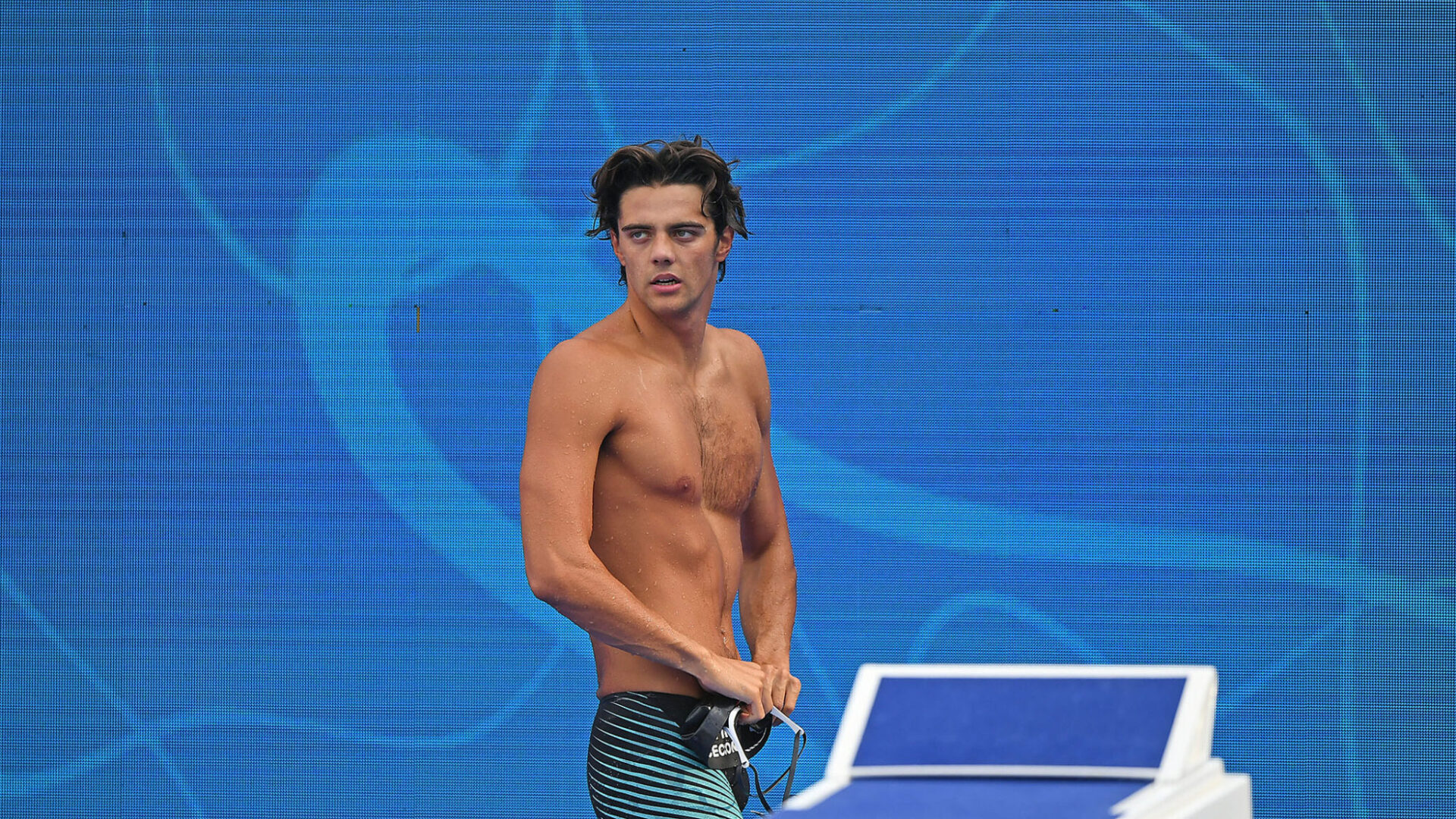 Thomas Ceccon ospite da Fabio Fazio a "Che tempo che fa"...