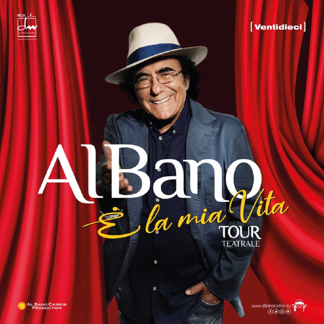 "È la mia vita", il nuovo tour teatrale di Al Bano
