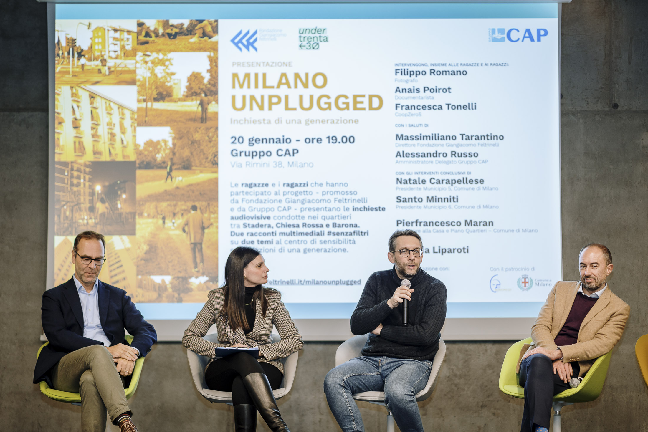 Fondazione Feltrinelli-Gruppo CAP: progetto Milano Unplugged