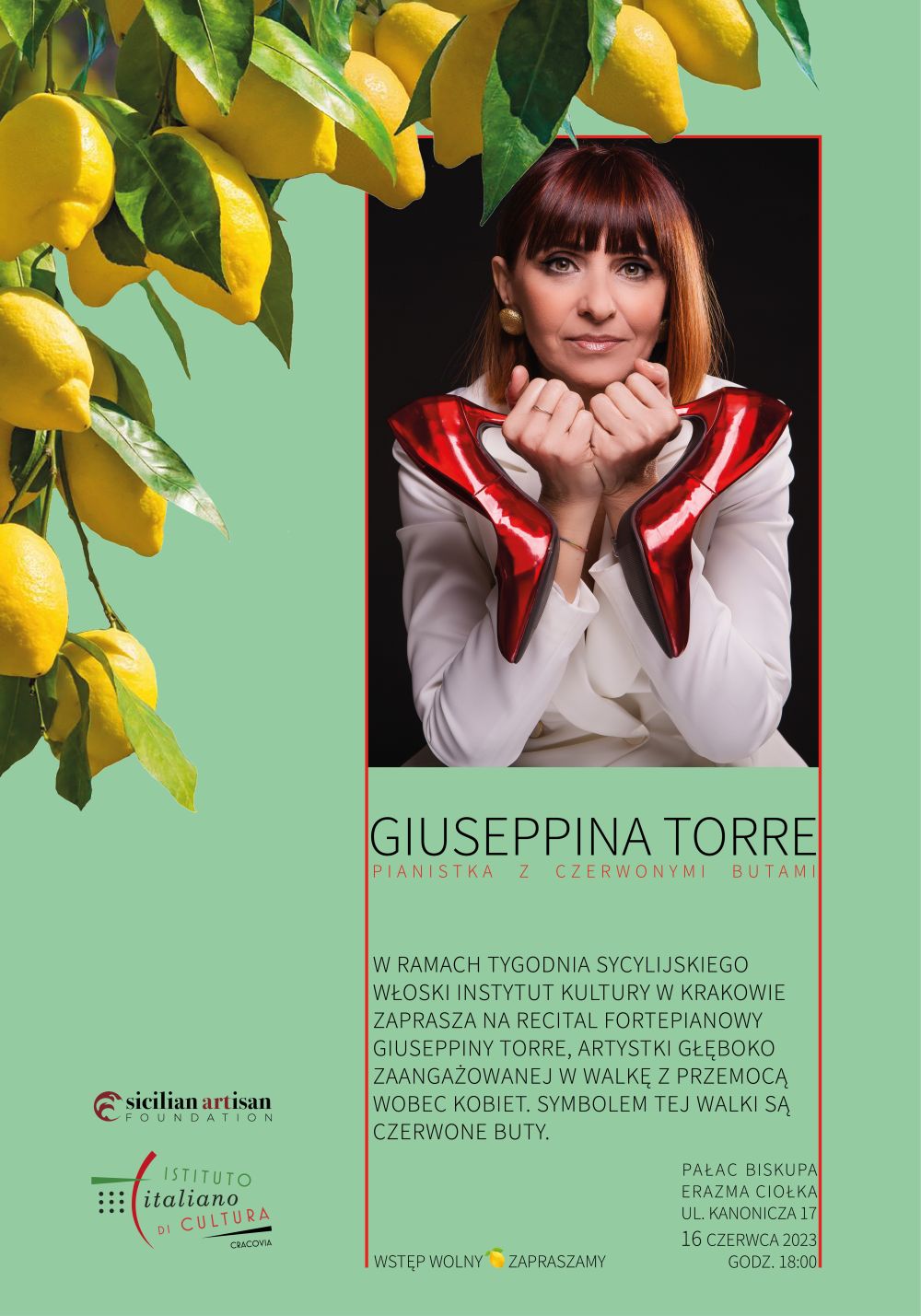 Giuseppina Torre in concerto: il 16 giugno e il 23 giugno