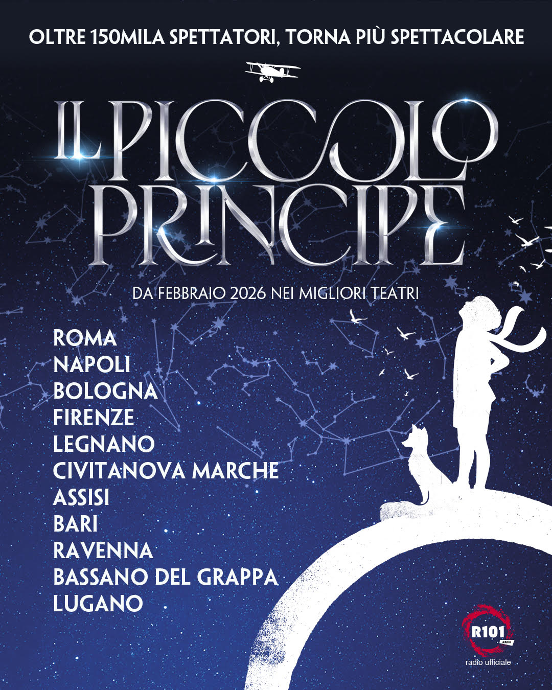 Lo show dei record Il Piccolo Principe torna a febbraio